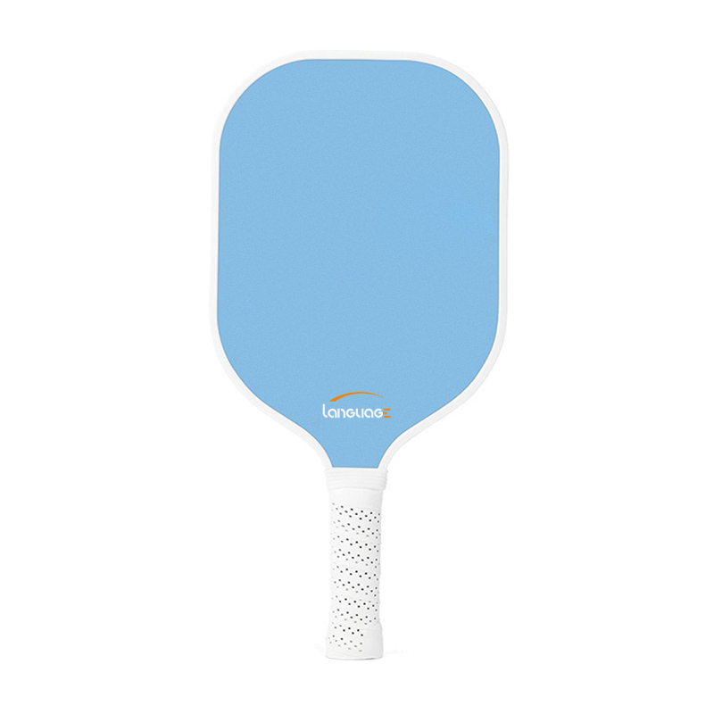 Pickleball racket-Light Blue - custom carbon fiber parts