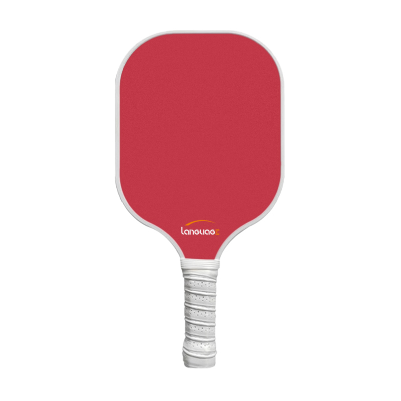 Pickleball racket-Red - custom carbon fiber parts